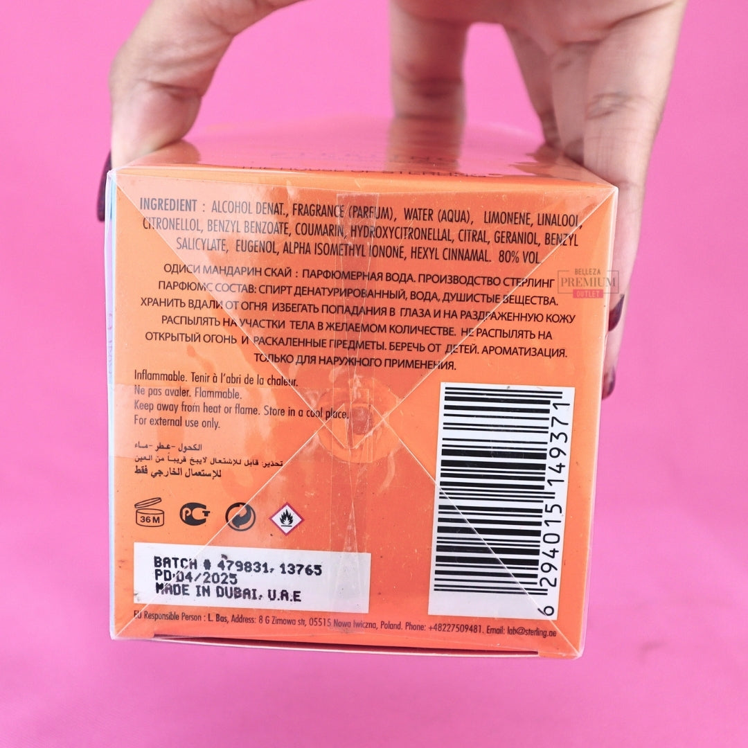 M-ARMAF ODYSSEY MANDARIN SKY LIMITED EDITION 3.4 EDP SPR / Jean Paul G ...