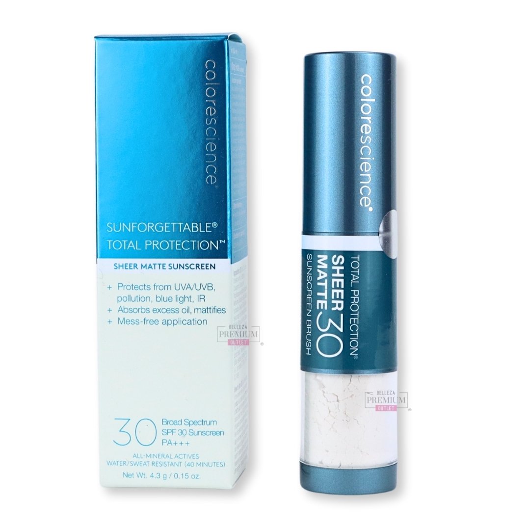 ColoreScience Total Sheer Matte SPF 30 7ml: Asombroso Acabado Mate y P ...