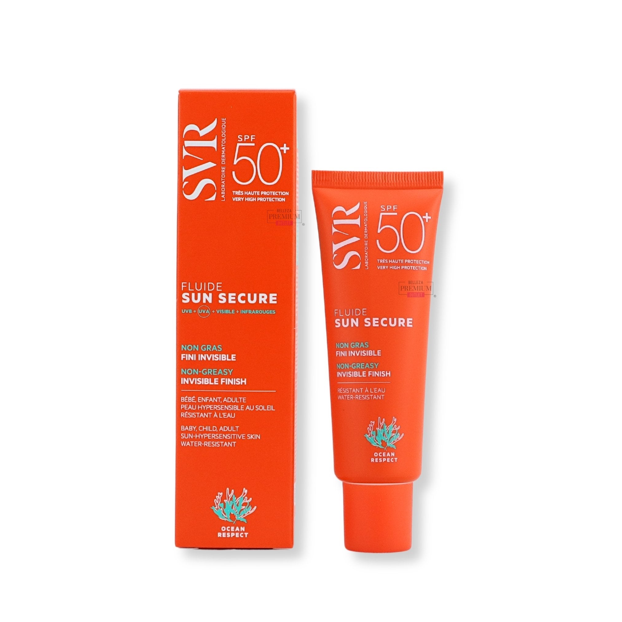 SVR Sun Secure Fluide SPF50+ 50ml: El Poder de una Protección Solar Es ...