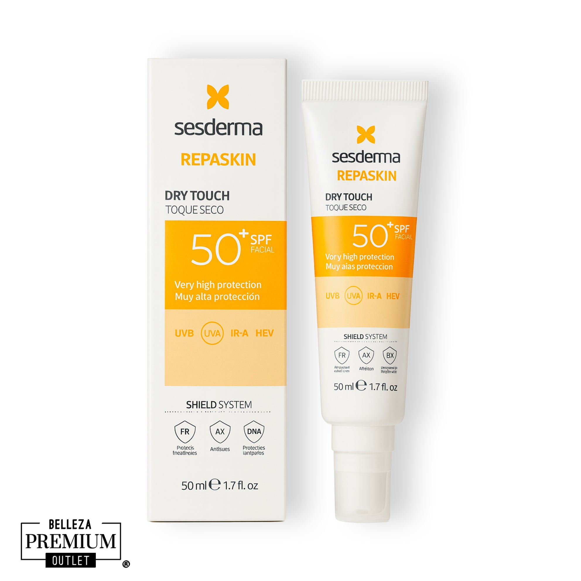 Sesderma Repaskin Protector Solar Toque Seco SPF50+ 50ml – Máxima Prot ...