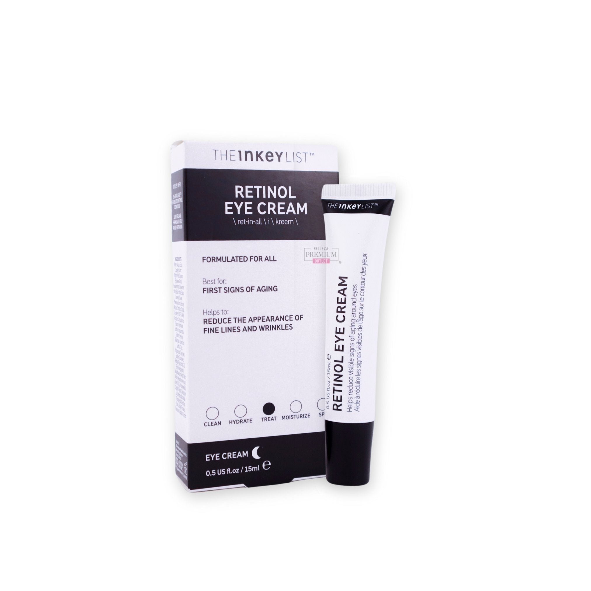 The inkey Retinol Eye Cream 15ml – Belleza Premium Outlet